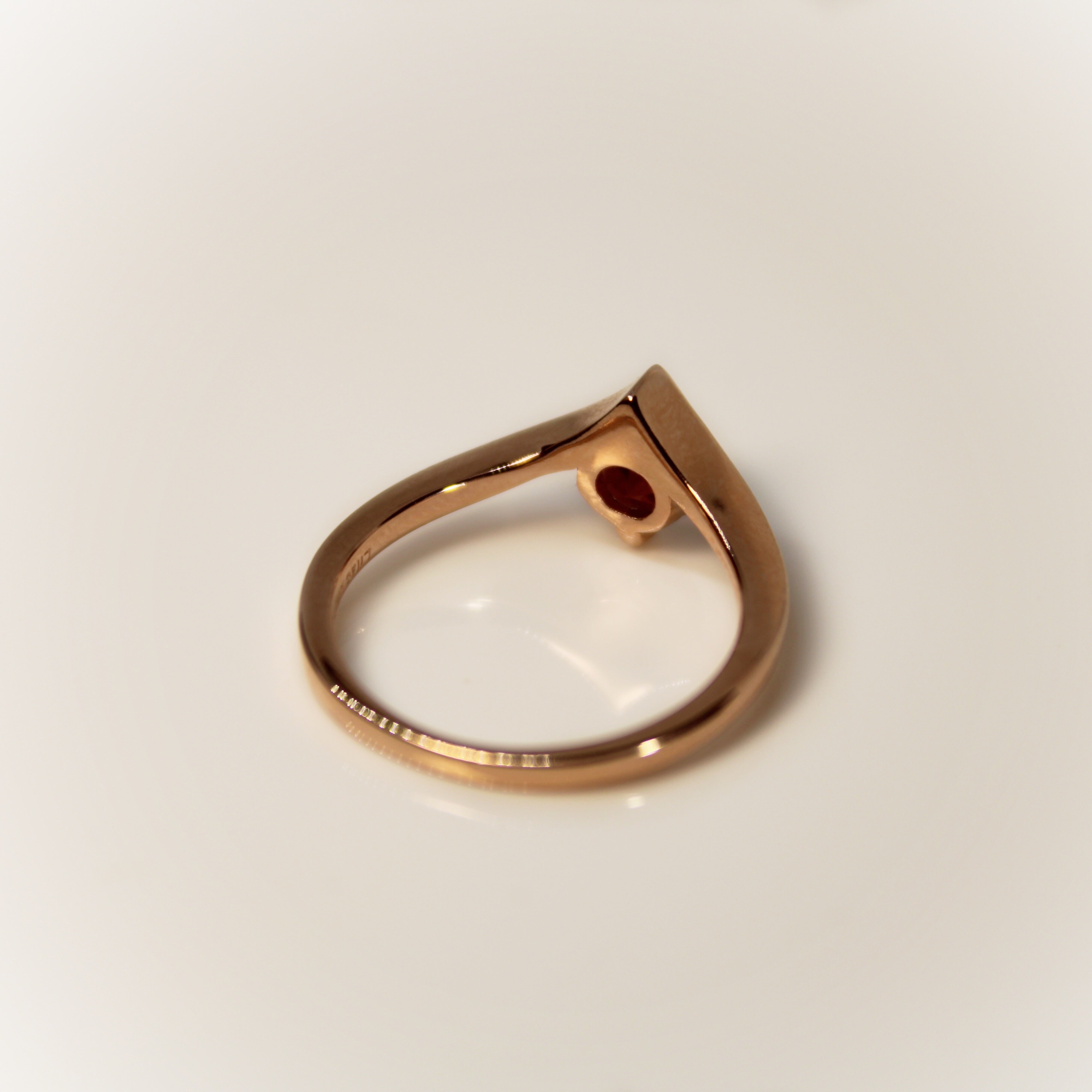 Lilac Lily Jewelry | Garnet Morning Star Ring